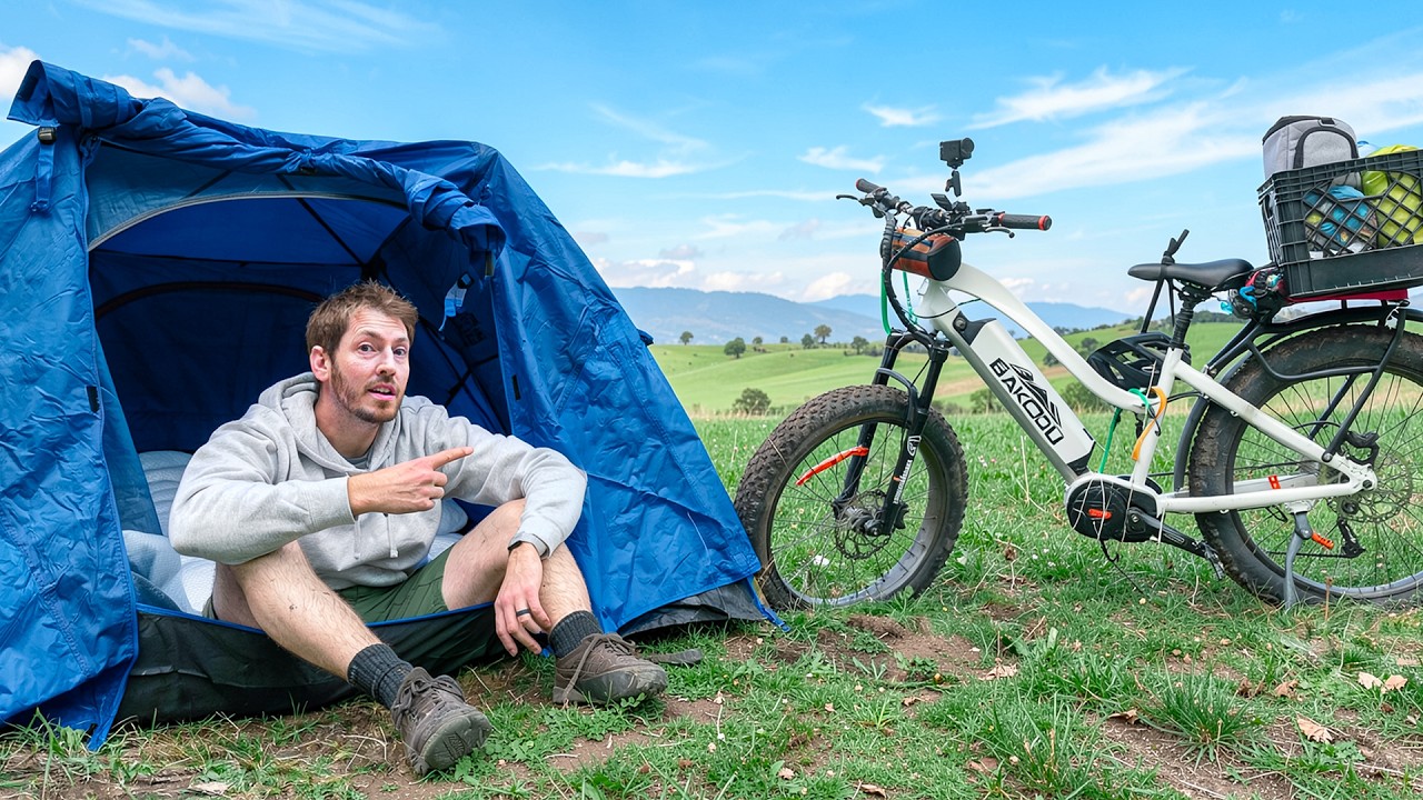 Solo Bikepacking In The Mountains