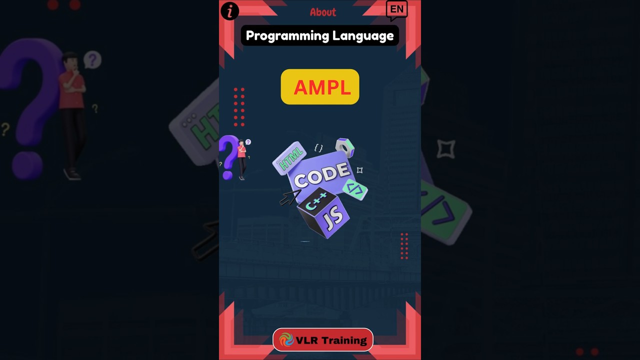 About AMPL programming language