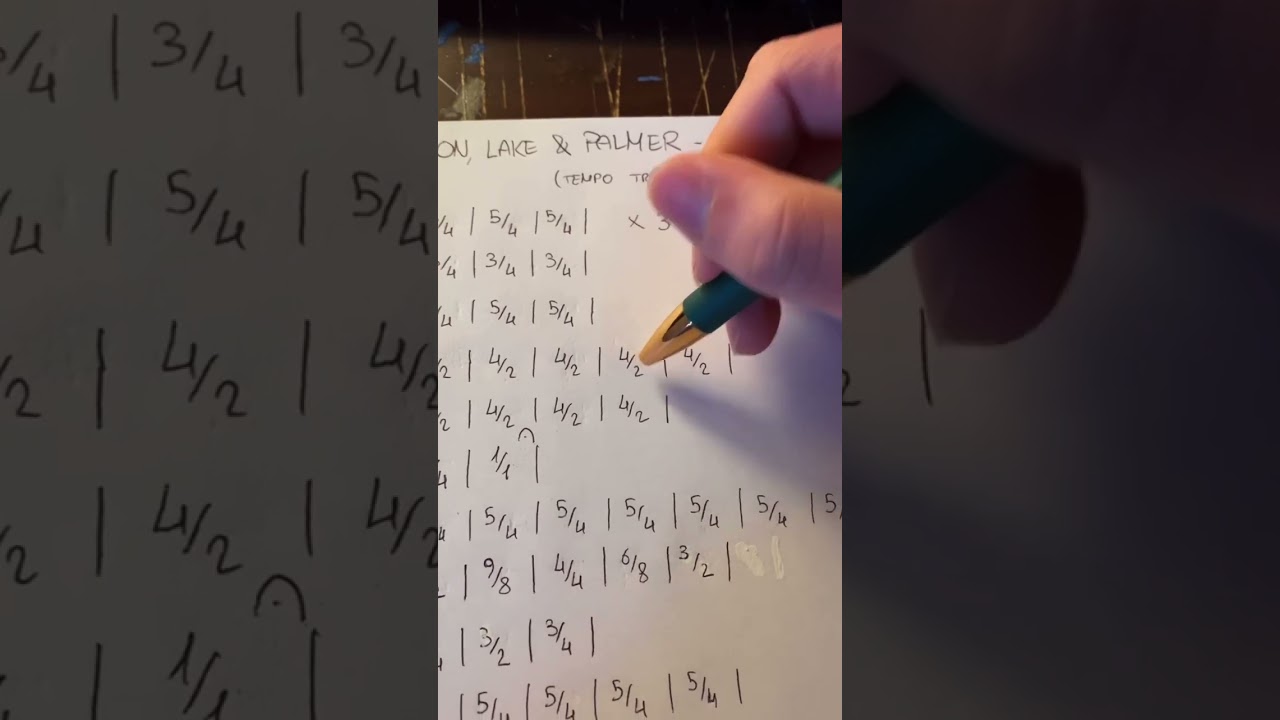 PART 2 | Tempo Transcription: ELP - Tarkus (Eruption) | FULL VIDEO ON TIKTOK | #tempotranscription