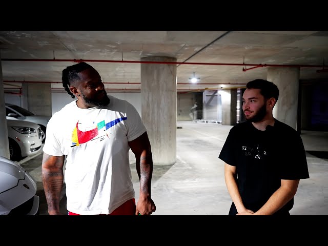 "I got to race you now" - Adin Ross surprises his bodyguard by gifting ...