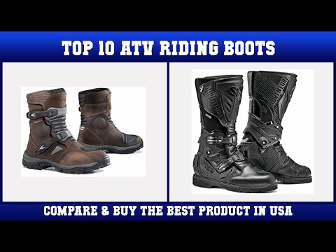 Top 10 ATV Riding Boots to buy in USA | Price & Review
