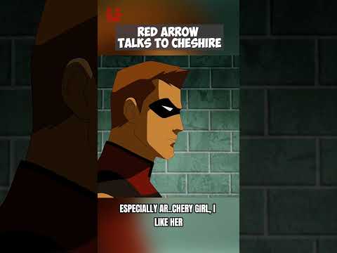 Red Arrow Talks To Chesire 🙄 #redarrow #youngjustice #dcuniverse