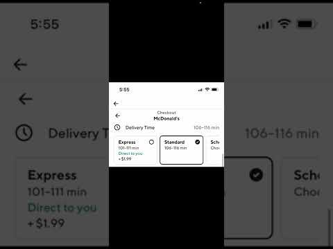 2h McDonalds Delivery?
