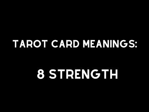 Tarot Card Meanings: Strength