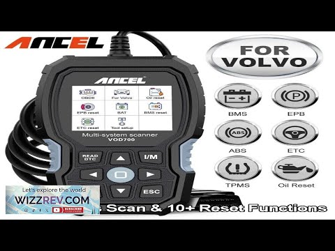 VOLVO Fault Code Reader XC40 XC60 S40 S60 C70 V40 V60 ENGINE Review
