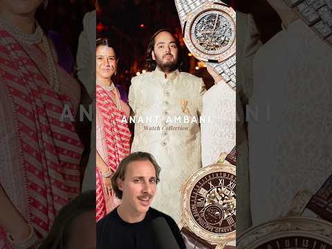 Anant Ambani $30 Million Watch Collection #shorts #anantambani