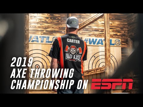 World Axe Throwing Championship 2019 (ESPN Full Broadcast)