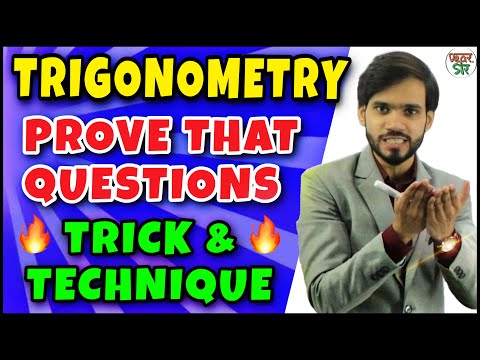Trigonometry - Trigonometry Tricks - Trigonometry Prove that Questions ...