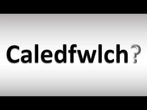How to Pronounce Caledfwlch