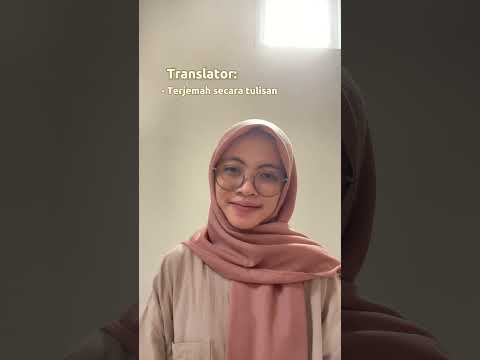Nyesel banget baru tau bedanya translator dan interpreter #shorts #interpreters #translator #barutau