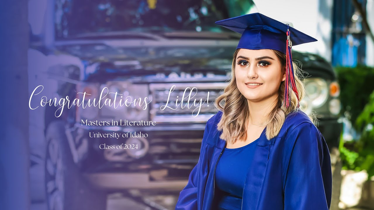 Graduation Slideshow Video Canva Template, Graduate 2024 Graduation Ceremony