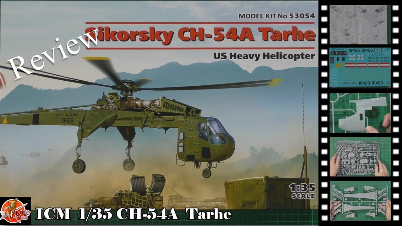 ICM 1/35 CH-54A Tarhe Review