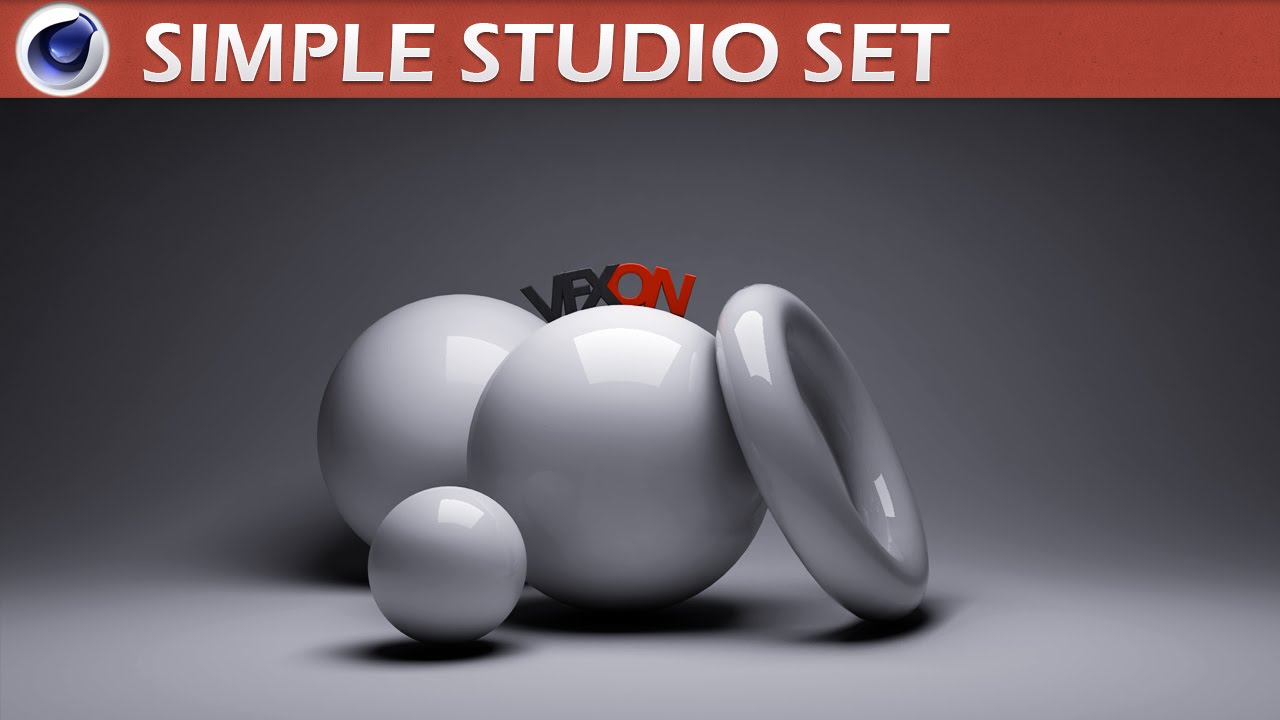 Cinema 4D Studio Lightning Set Tutorial