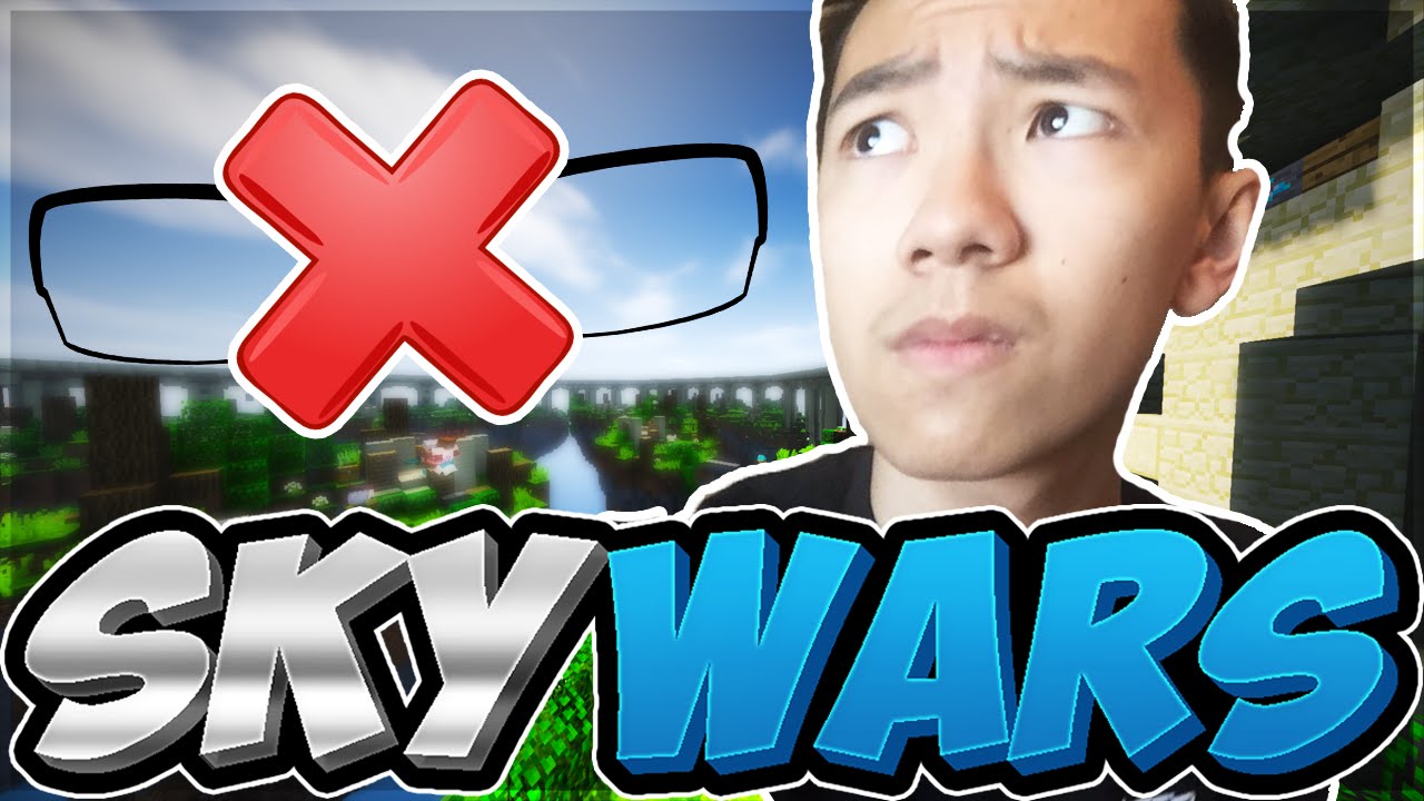 BLIND CHALLENGE! | Minecraft SOLO SKYWARS! #31