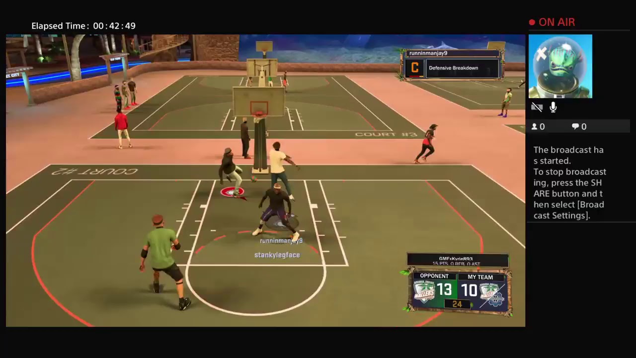 2k17 gameplay with 90 overall and 92 overall