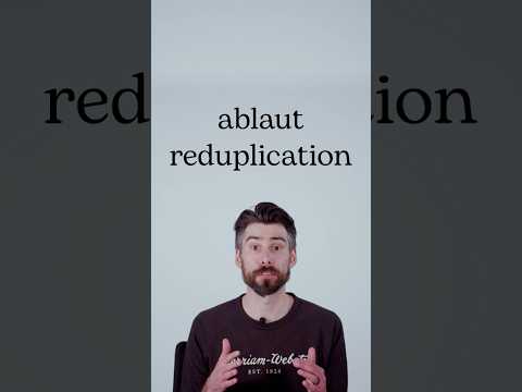 Bing Bong! New Ablaut Reduplication Video! #english #language