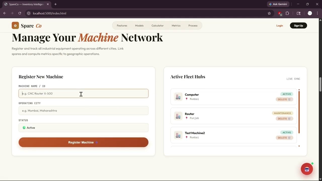 Full Stack Inventory System with Gemini AI Chatbot | Node.js + MongoDB + HTML/CSS