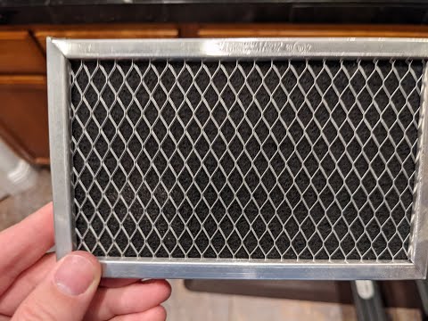 Changing The Charcoal Filter On a GE Microwave