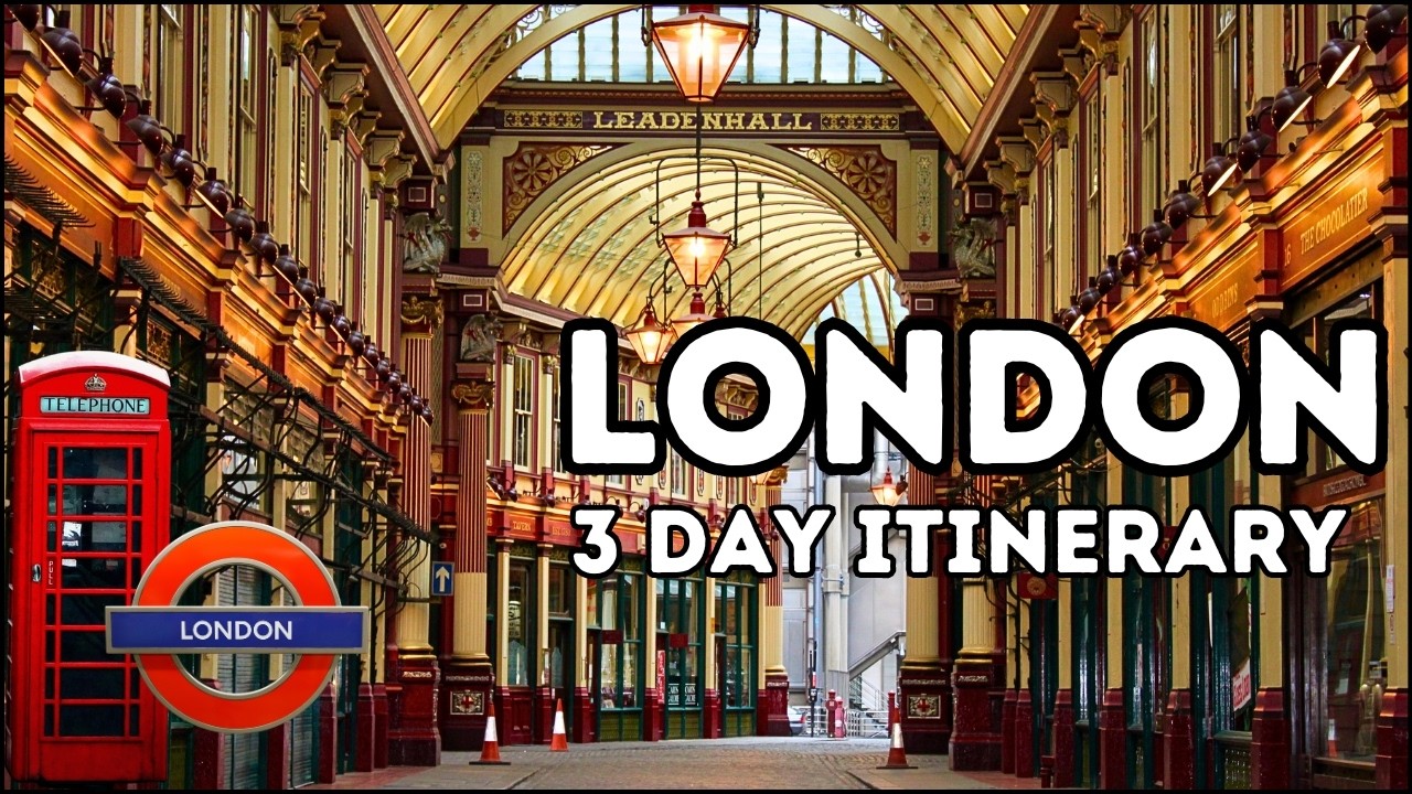 How To Spend 3 Days In LONDON As A First Time Visitor | London Travel Guide and Itinerary 2025
