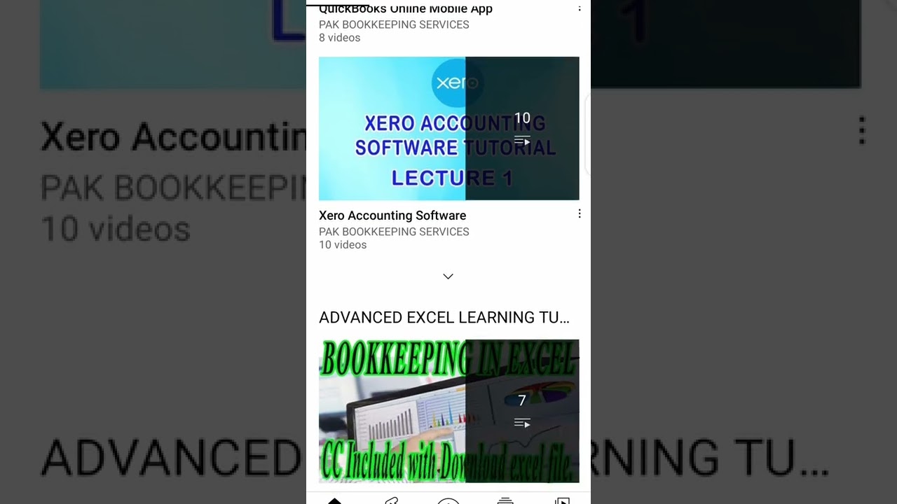Quickbooks Online Accounting Software Tutorial | Advanced Ms Excel Learning