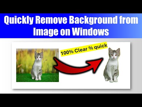 How to quickly Remove Image Background in Windows Paint (2025)