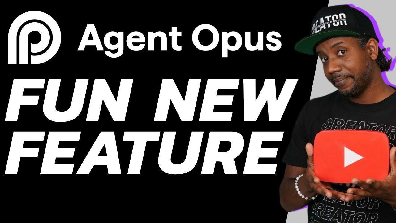 NEW Agent Opus Feature Changes YouTube Storytelling!