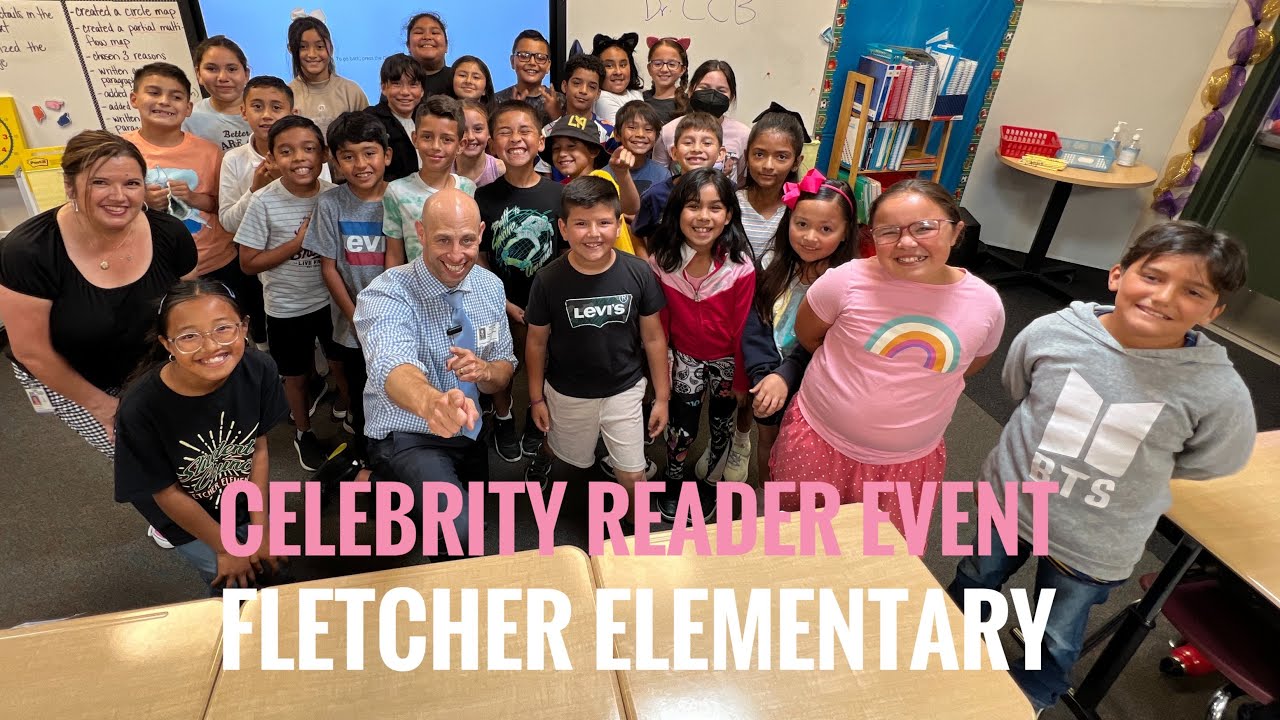 KBAK/KBFX - CELEBRITY READER EVENT AT FLETCHER ELEMENTARY - 05-18-23