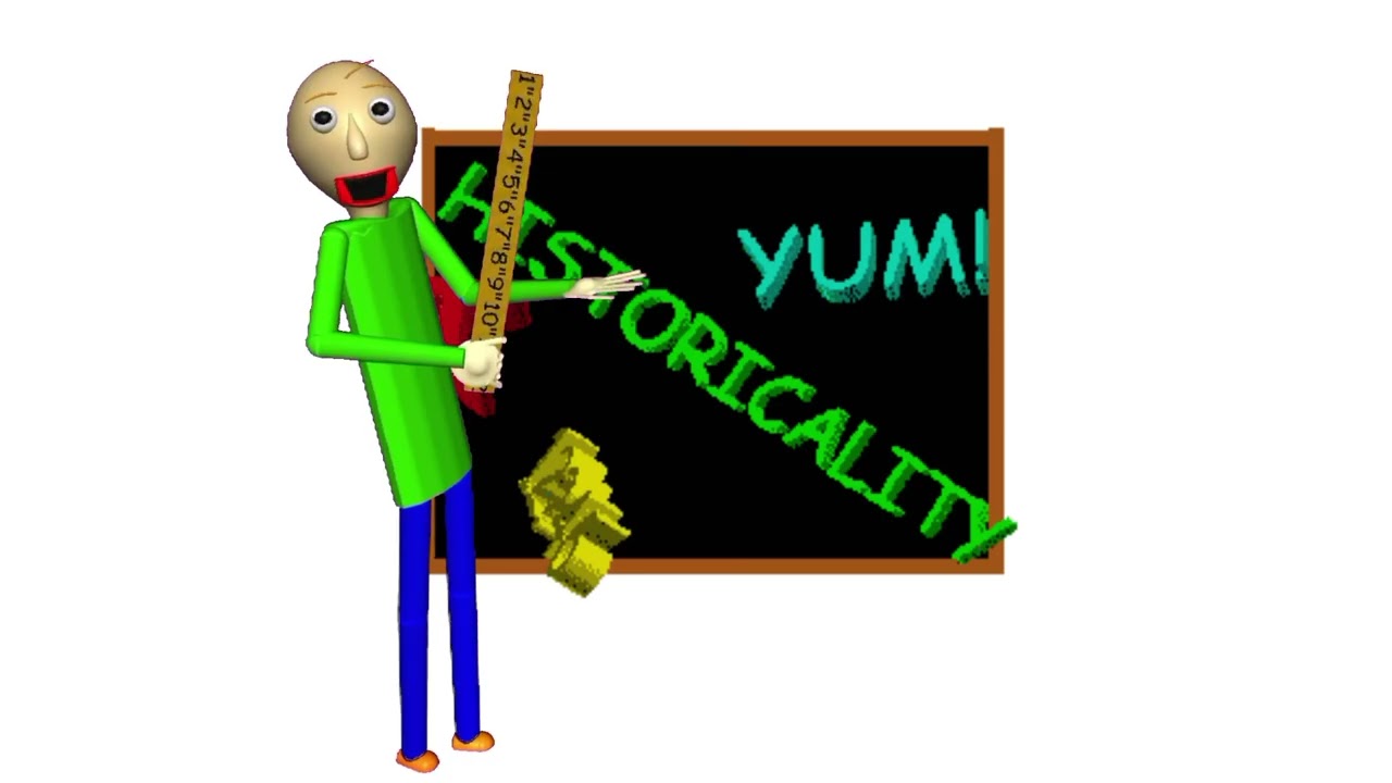 Baldi's basics introduction but with Extra keyframes (prisma 3d animation)
