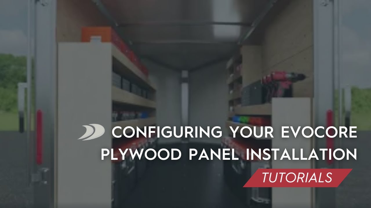 Configuring your EvoCore : Plywood Panel Installation