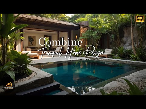 How to Combine Tropical Retreats & Zen Gardens for a Tranquil Home Design