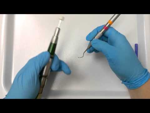 How to Sharpen with a Handpiece Stone Attachment