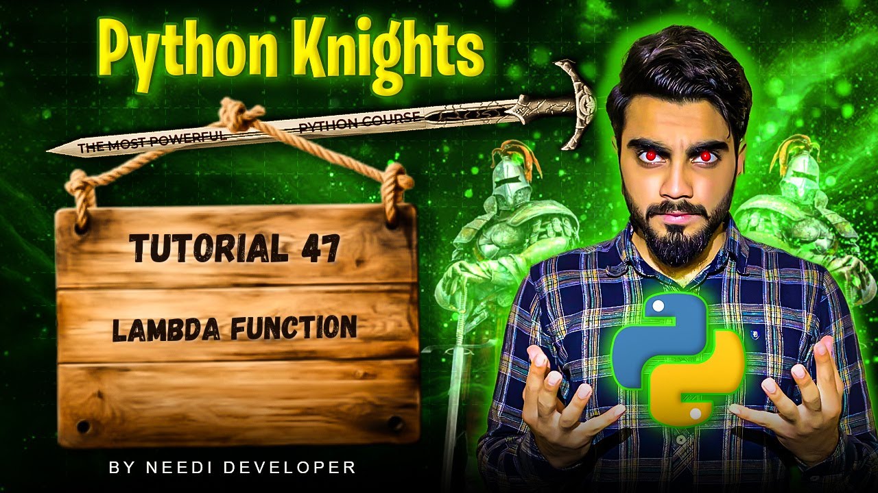 Lambda Functions in Python | Python Tutorials for Beginners | Tutorial -  47