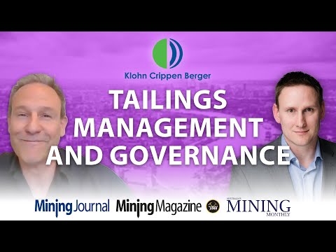 Tailings management and governance