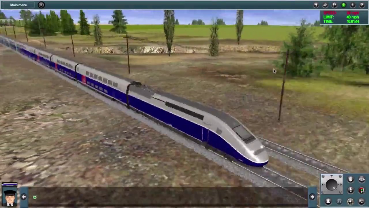 TGV crash in Trainz