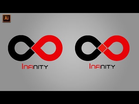 Adobe Illustrator – Design an Infinity Logo Easy & Simple – PG Creators