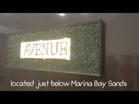 Avenue Lounge | Marina Bay Sands
