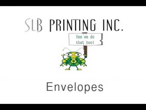 SLB Printing | Envelopes at SLB Printing