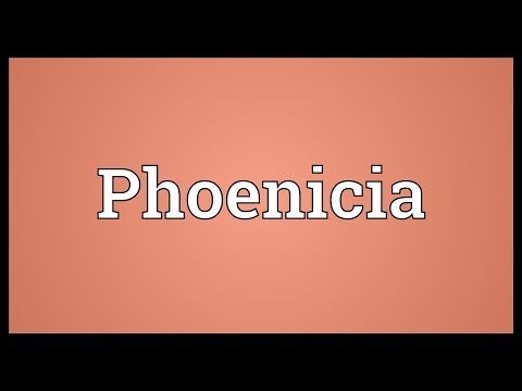 Phoenicia Meaning