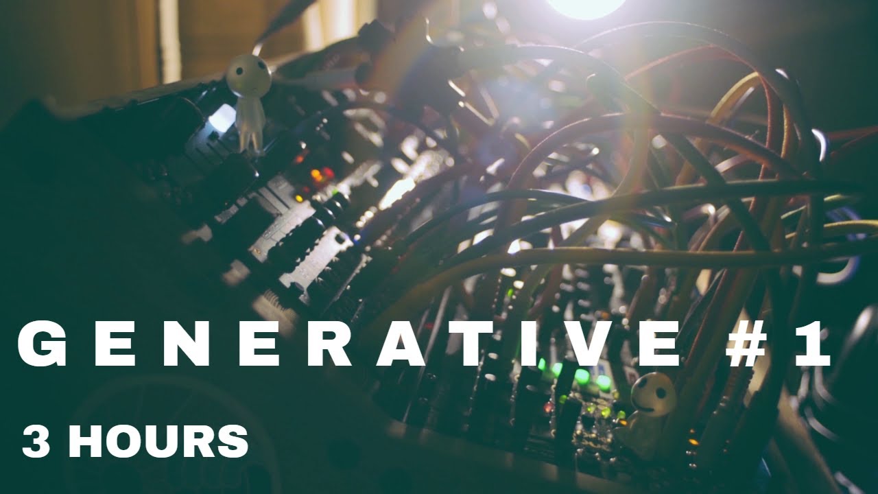 Generative #1 - 3hrs [ Mutable Marbles | Rings | Plaits | Clouds | Make Noise STO ]