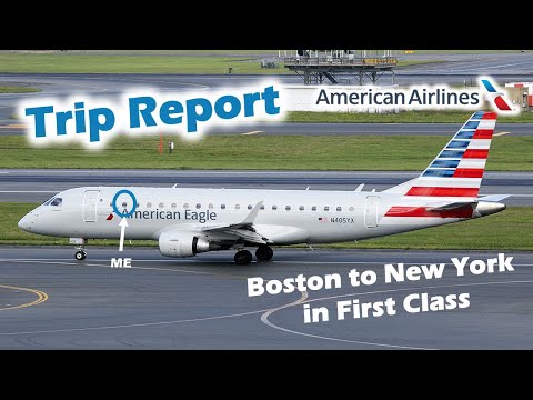 American Airlines FIRST CLASS to New York