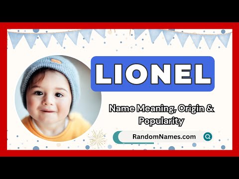 Lionel - Baby Boy Name Meaning, Origin & Popularity - RandomNames.com