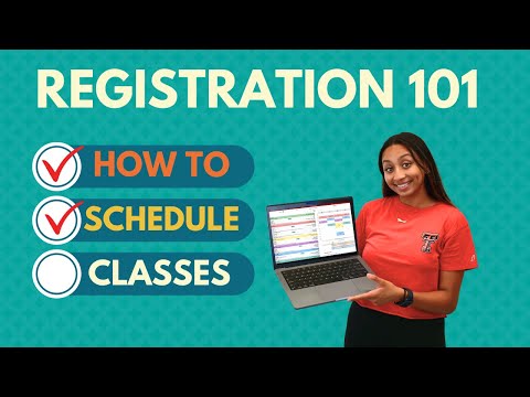 How to Schedule for Classes | Texas Tech Vlog Squad