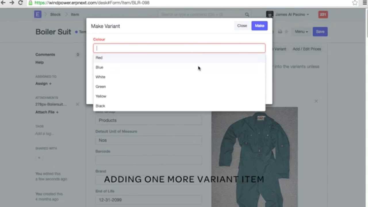 How to add item width ,height and depth - ERPNext - Frappe Forum