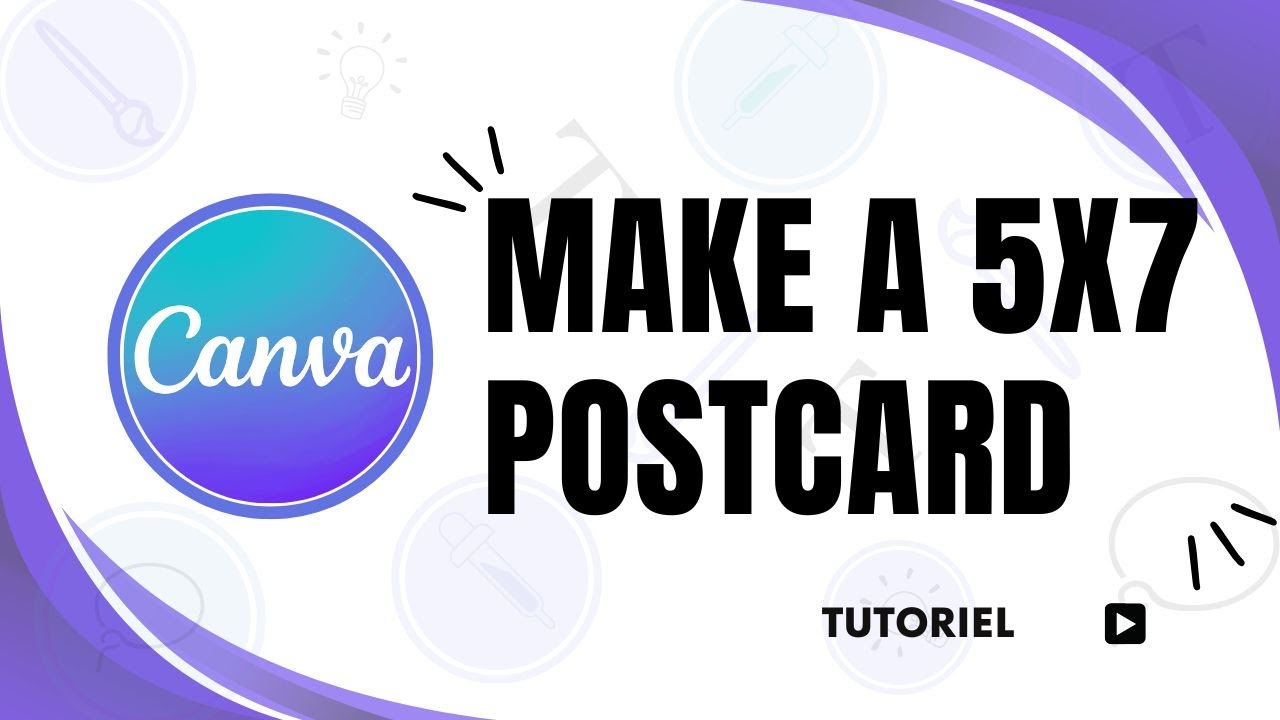 How to Make a 5x7 Postcard in Canva | Design Custom Postcards Step-by-Step ✉️🖌️