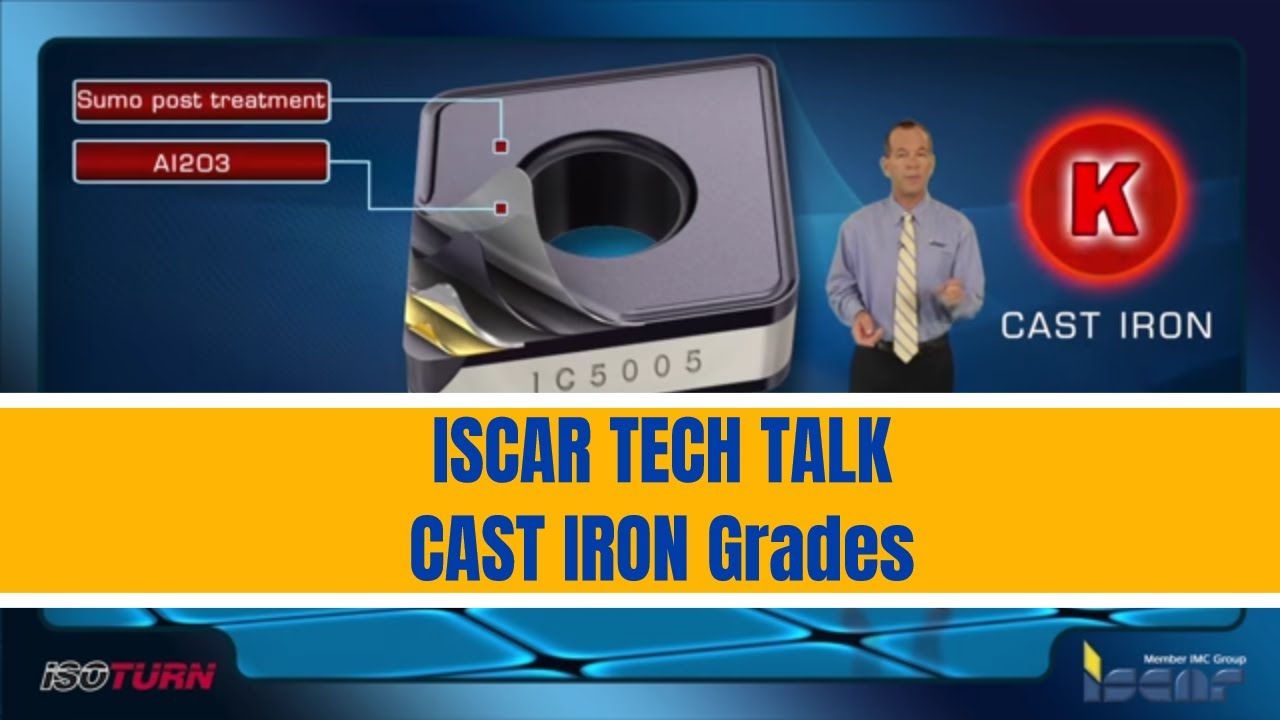 ISCAR TECH TALK CAST IRON Grades