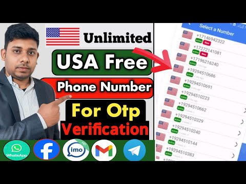Bypass OTP with Virtual Phone Number || Receive SMS Online || Usa Free Phone number