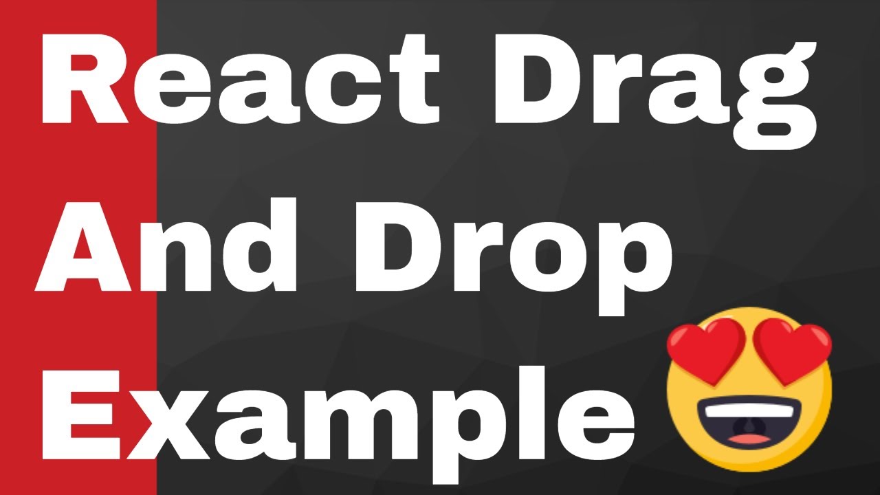 React.js Drag and Drop Component Tutorial Example Using React-Draggable Node Library