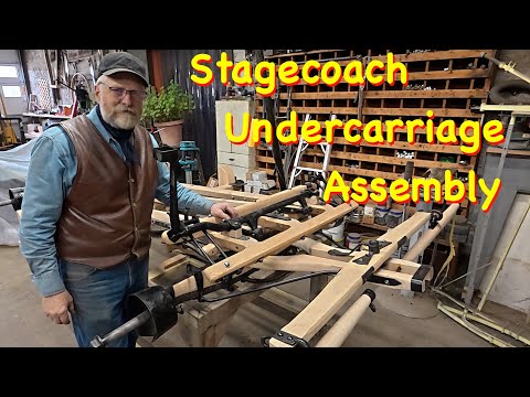 Yellowstone Stagecoach Undercarriage Goes Back Together | Engels Coach Shop