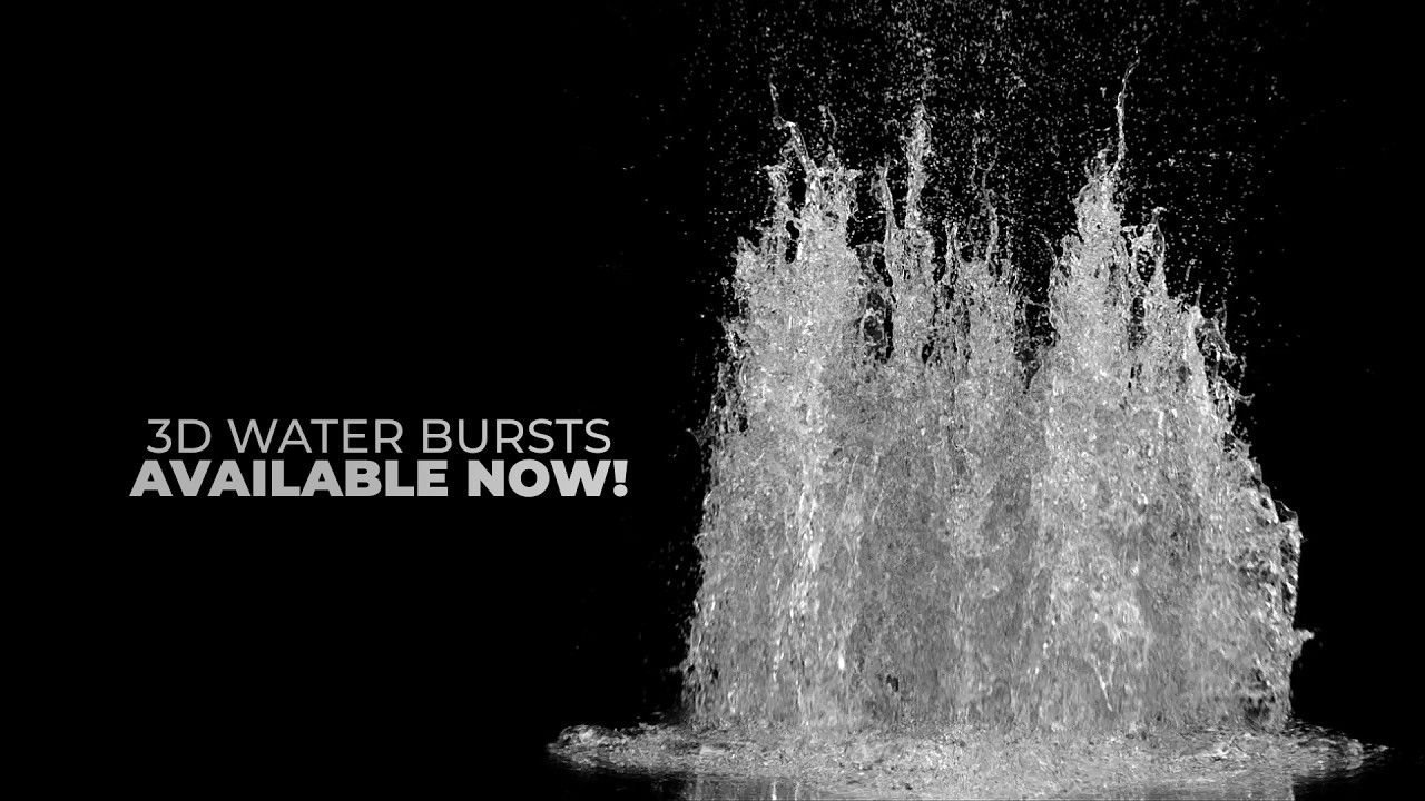 Instant 3D Water Bursts!