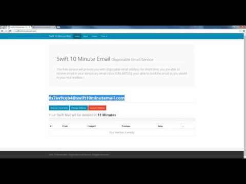 Swift 10 Minute Mail